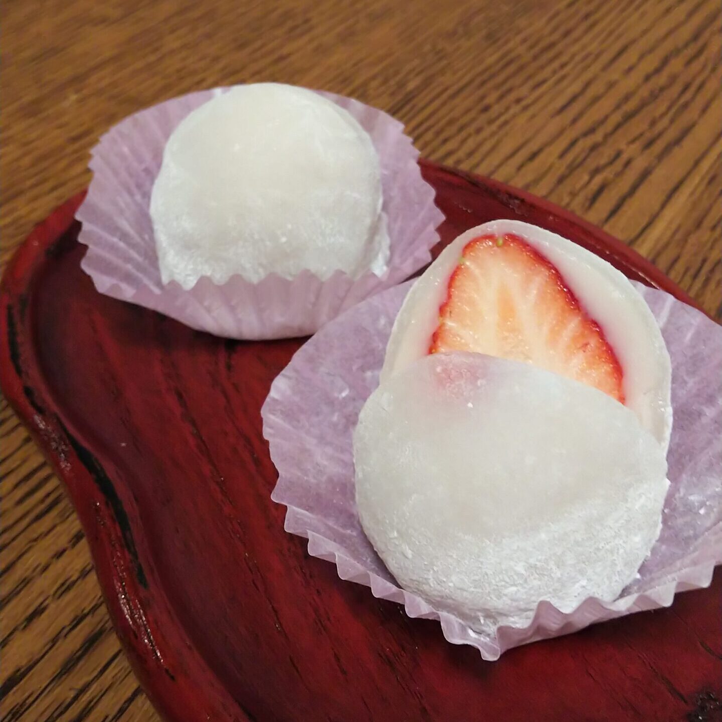 My favorite sweet “Ichigo-Daifuku” strawberry-rice-cake at Hachiemon in ...